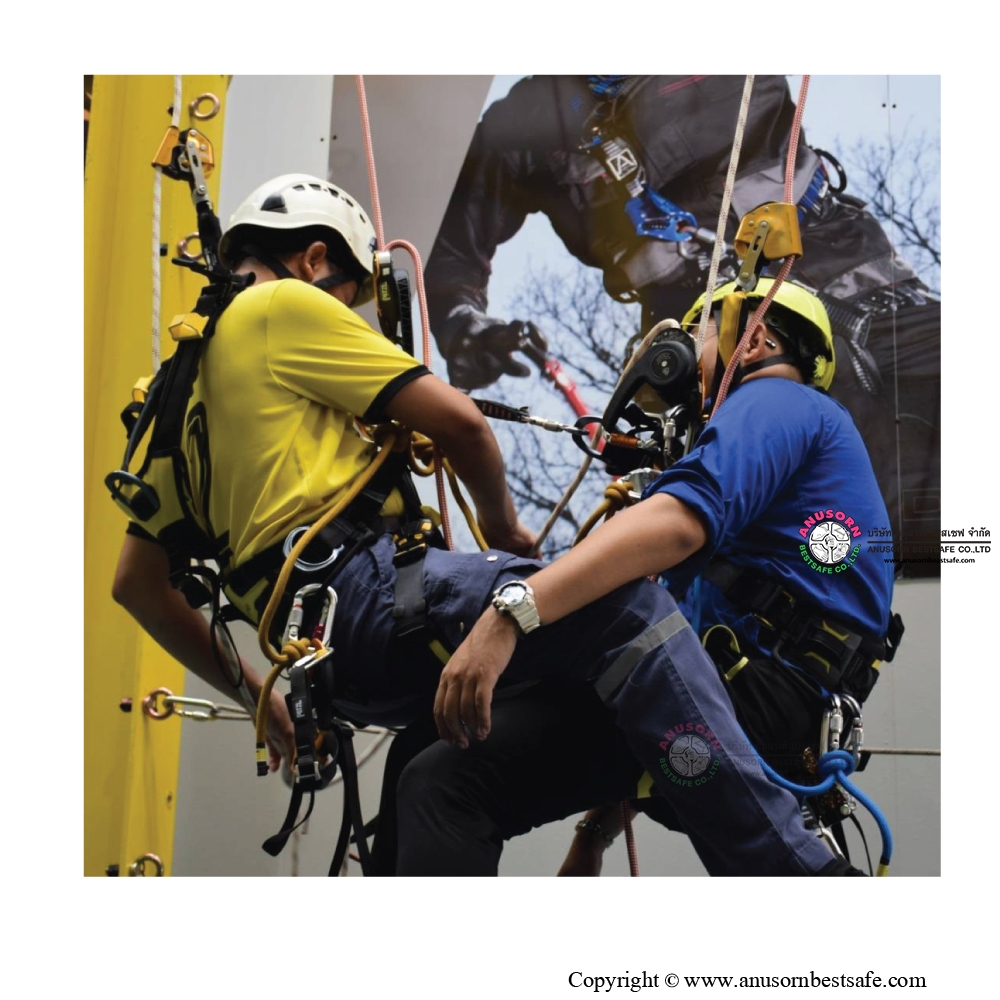 คอร์สอบรม Rope Access Level 1 ราคานี้/คอร์ส | Anusorn Bestsafe co.,ltd