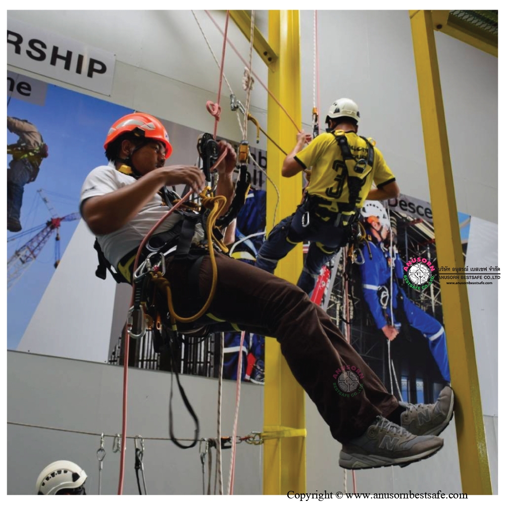 คอร์สอบรม Rope Access Level 3 ราคานี้/คน | Anusorn Bestsafe co.,ltd